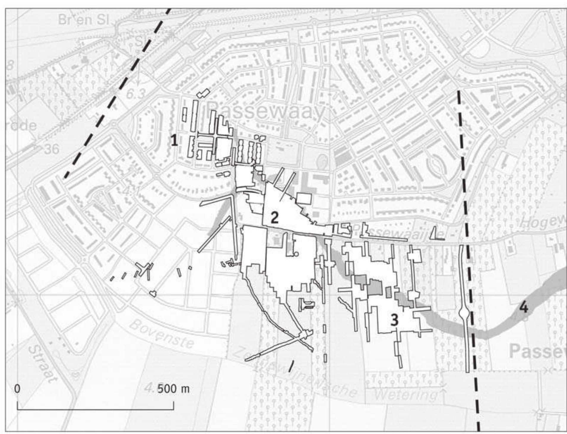 2. map of tiel-passewaaij showing the locations of the