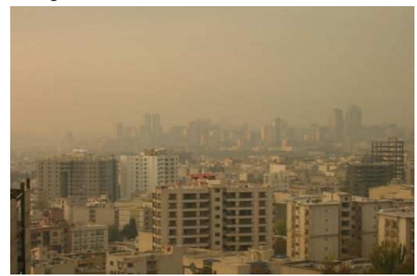 Air pollution in tehran