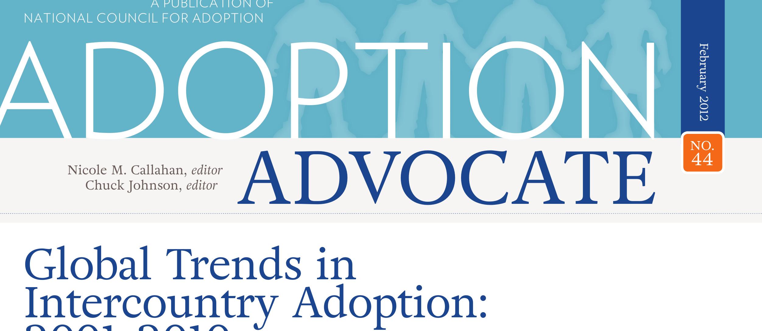 Figure 1 - Global Trends in Intercountry Adoption 2003-2010