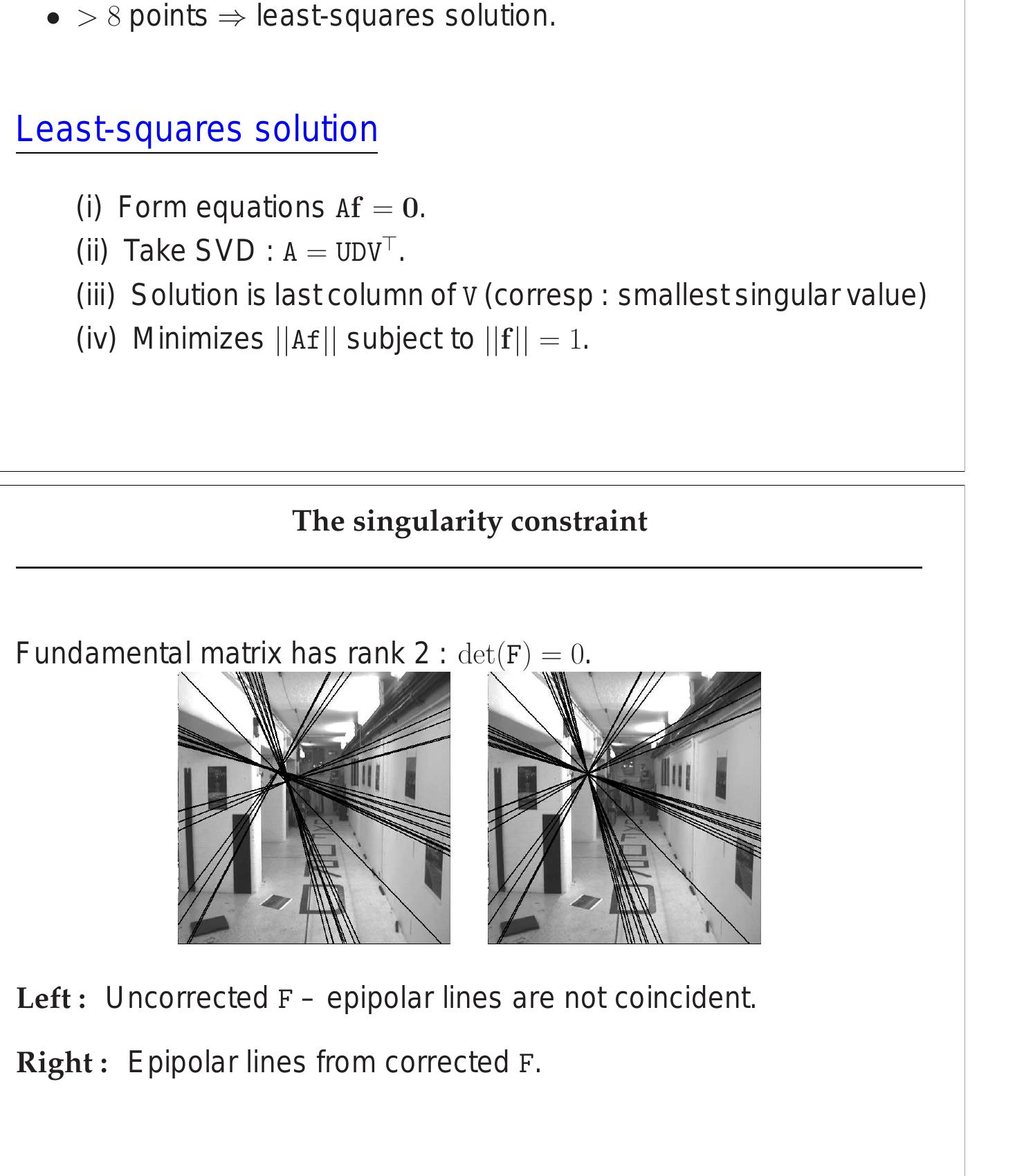 Figure 17 - Multiple view geometry in computer vision