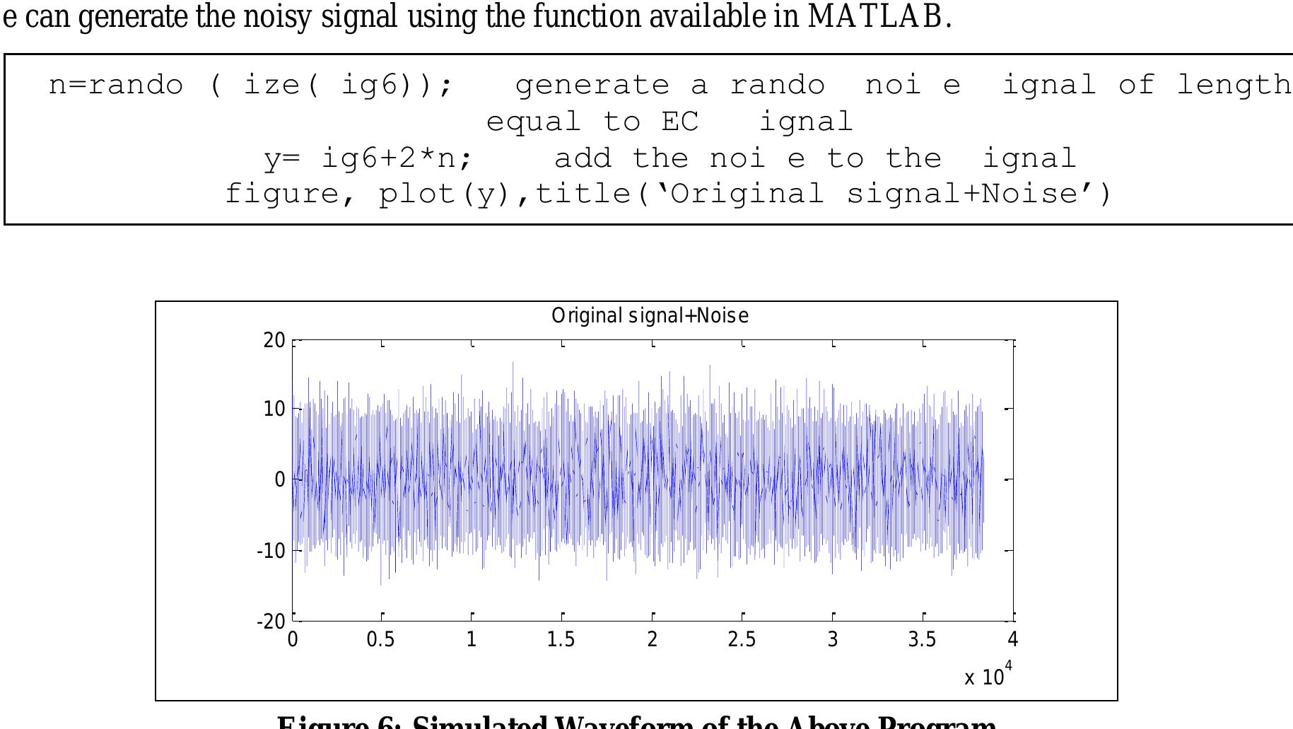 Simulated waveform of the above program 9.4.2 processing of