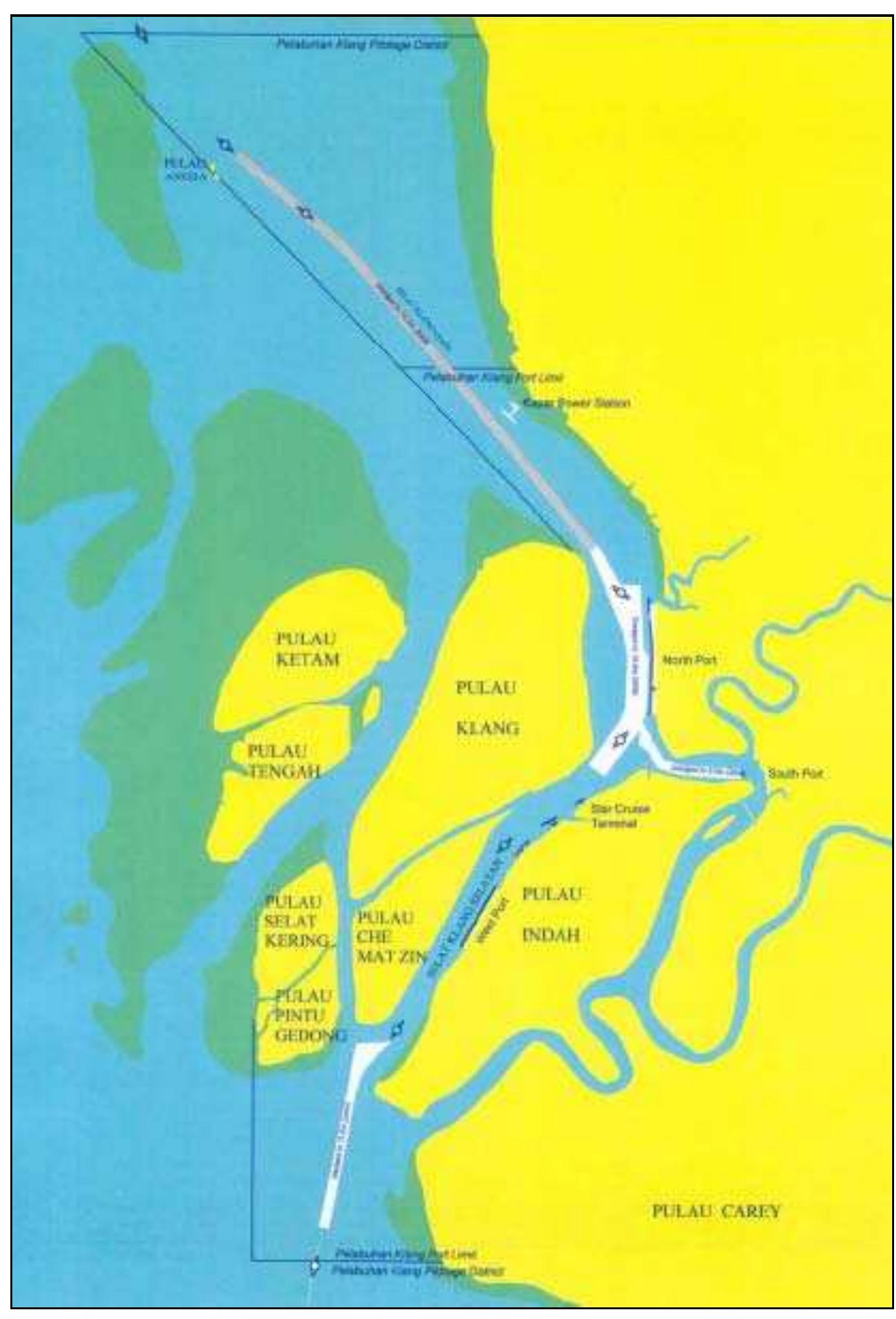 Port klang map source: port klang authority proceeding of