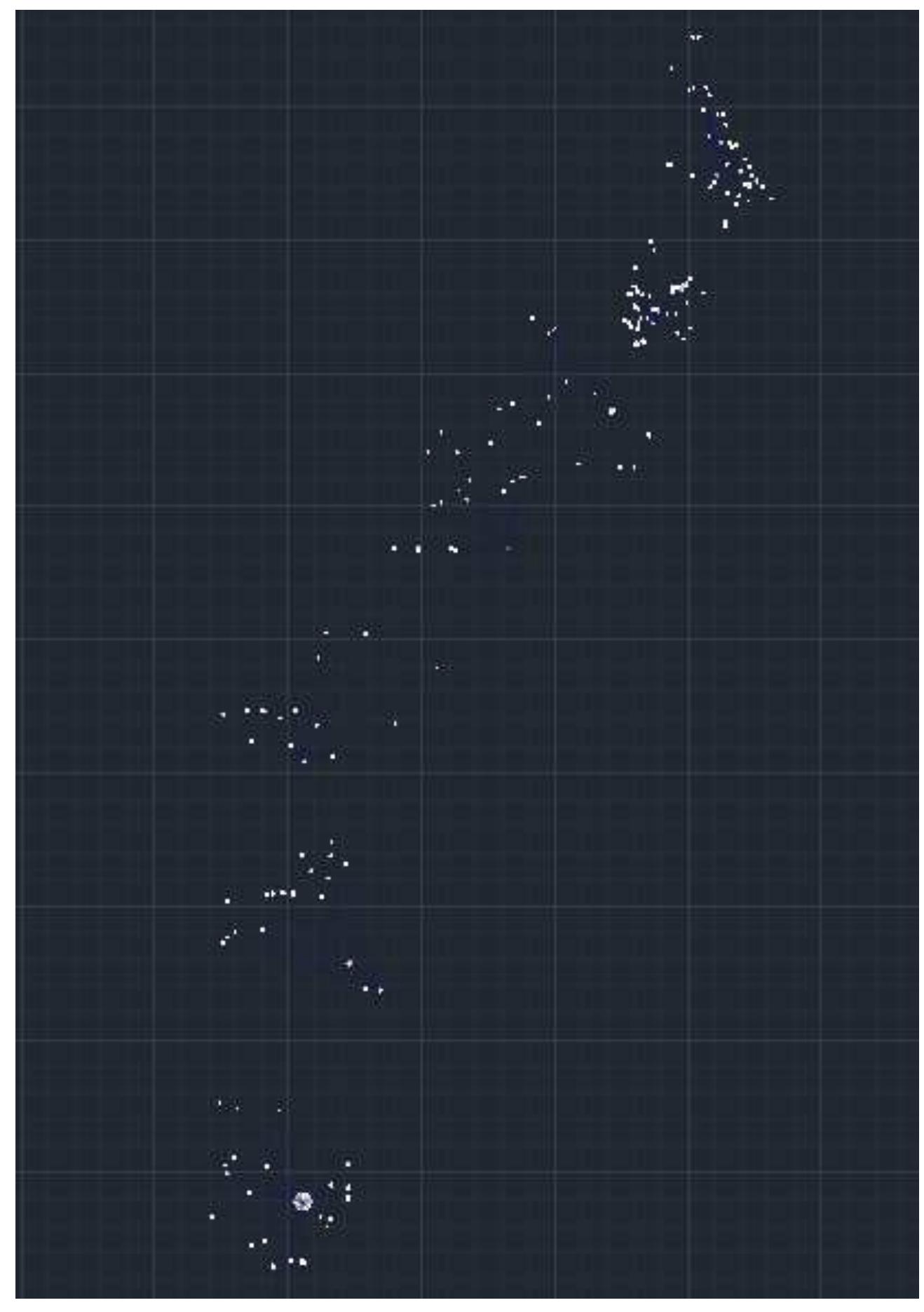 Diagram 2: star map of 191 star markers