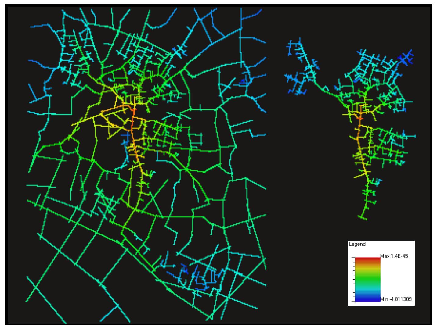(7.14): axial map of the whole ghadames spatial system —both