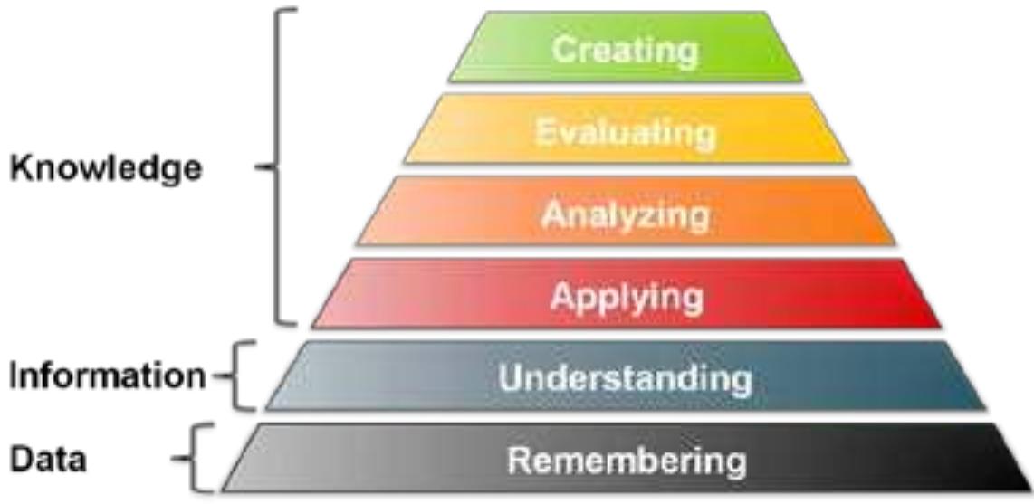 The first domain of bloom’s taxonomy, and by far the most