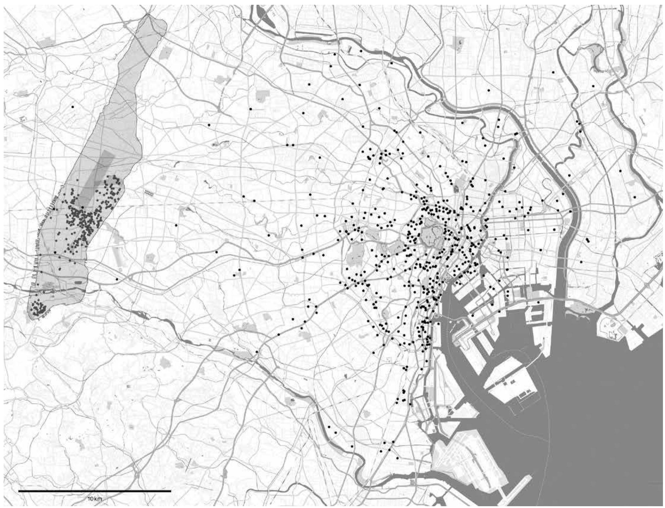 Every dot represents one pops: the comparison shows that