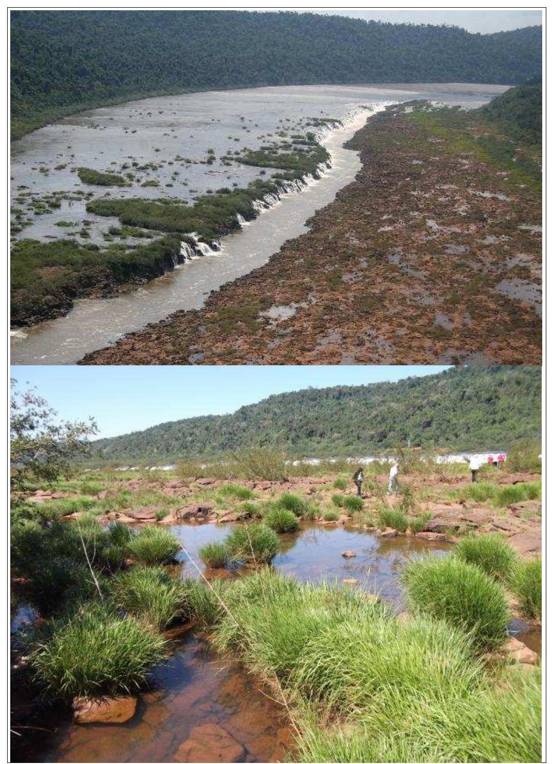 The y ucumé falls and their environment between argentina