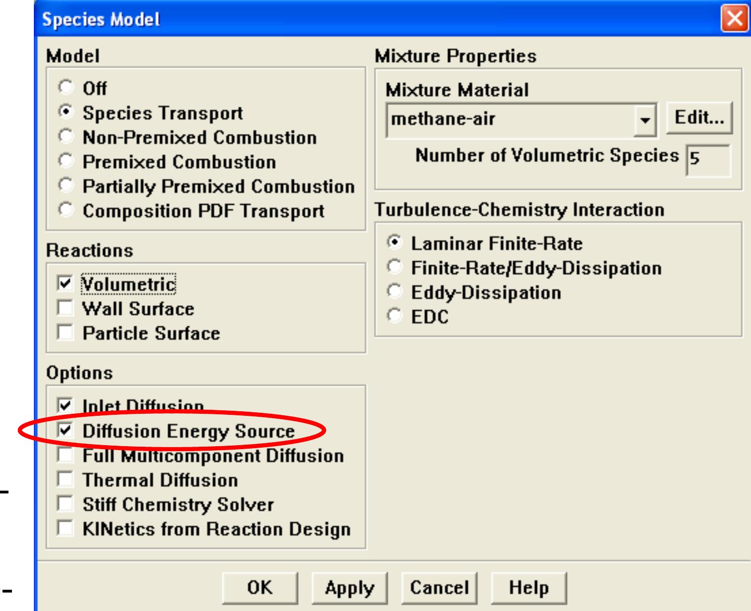 Figure 4 - ANSYS Fluent - Heat Transfer Modeling