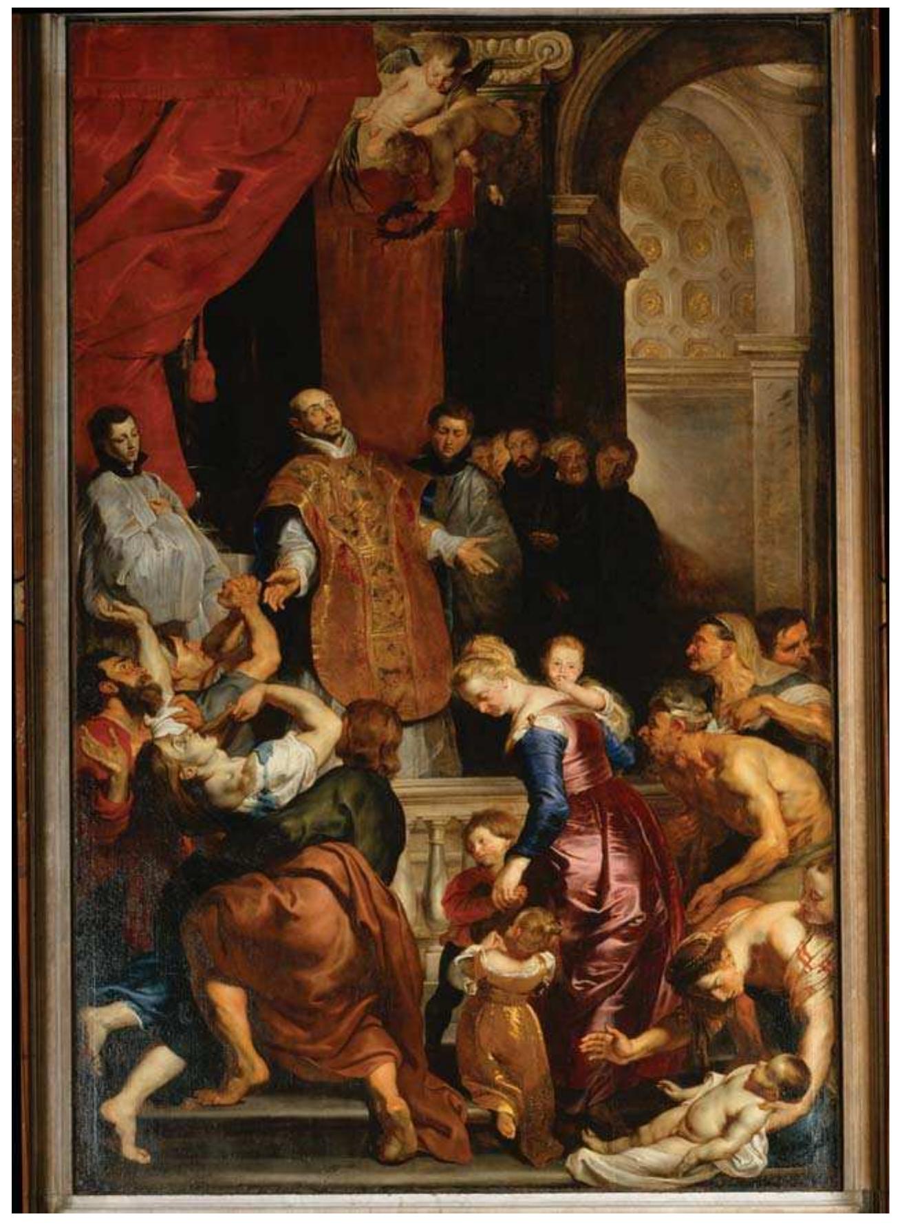 Peter paul rubens, miracles of saint ignatius of loyola, ca.
