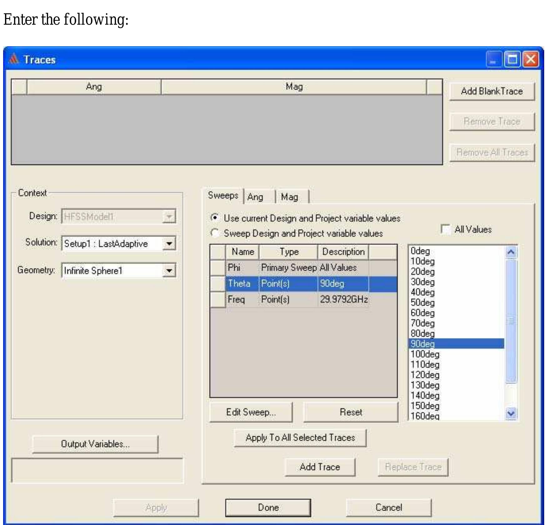 Figure 36 - High Frequency Structure Simulator (HFSS)