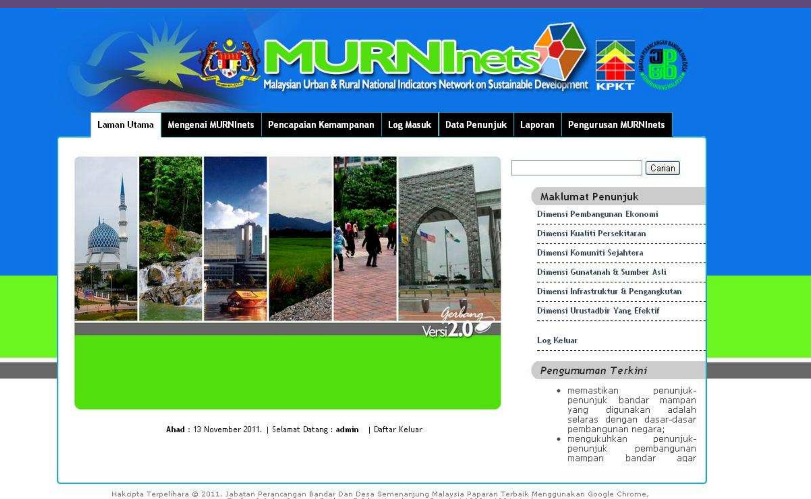 Figure 20 - MALAYSIAN URBAN-RURAL NATIONAL INDICATORS