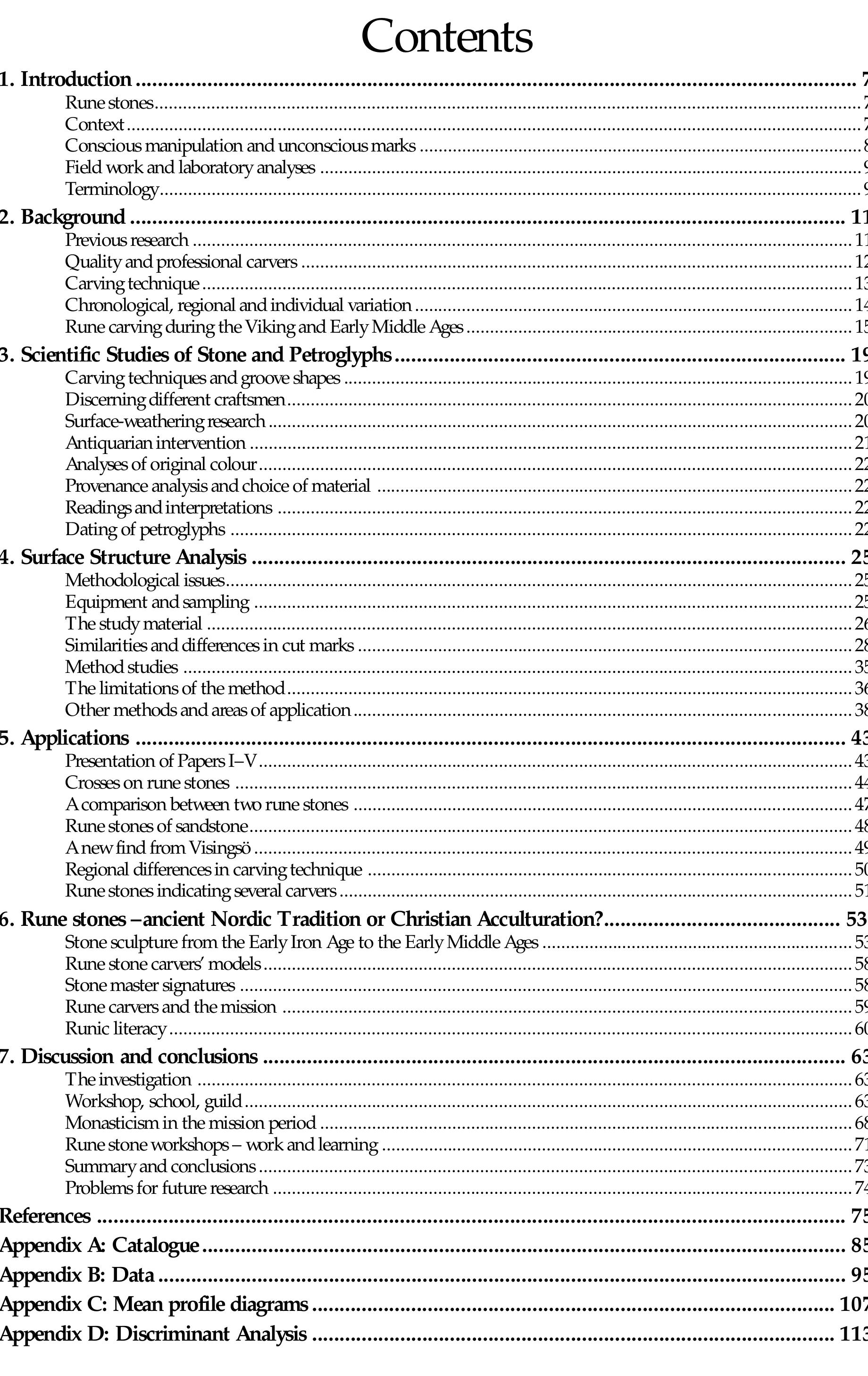 Table 1 - Work and Worship: Laser Scanner Analysis of Viking