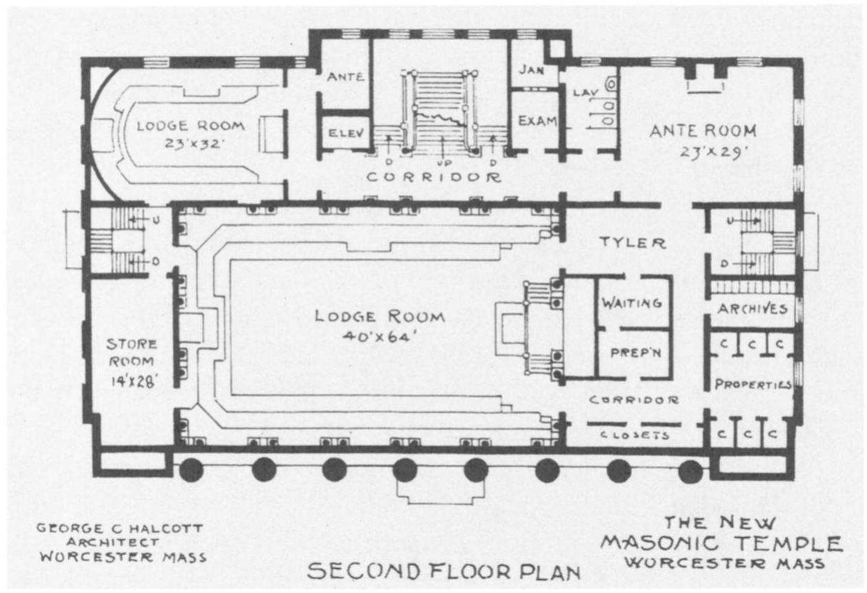 Figure 6 - from The Masonic Lodge Room, 1870-1930: A Sacred