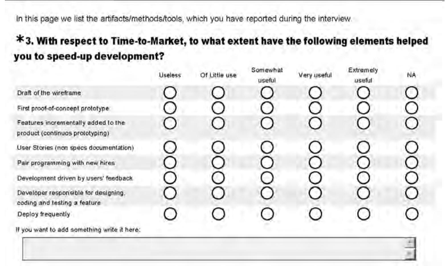 15: questionnaire template - engineering lments
