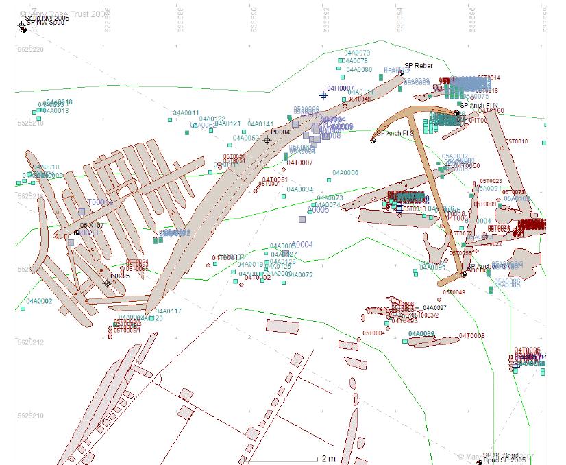 7. mary rose 2005 excavation site recorder map (photo: