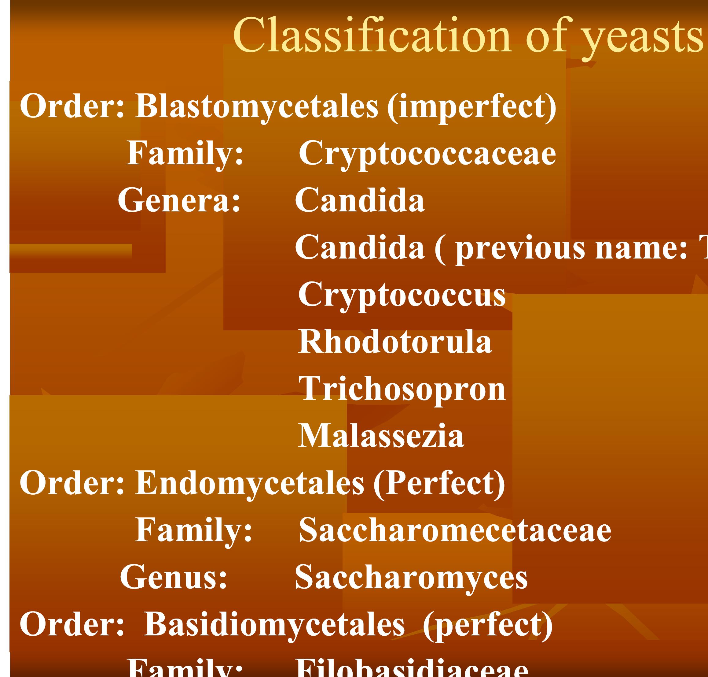 Figure 6 - Yeasts of medical importance ppt lecture by Prof.