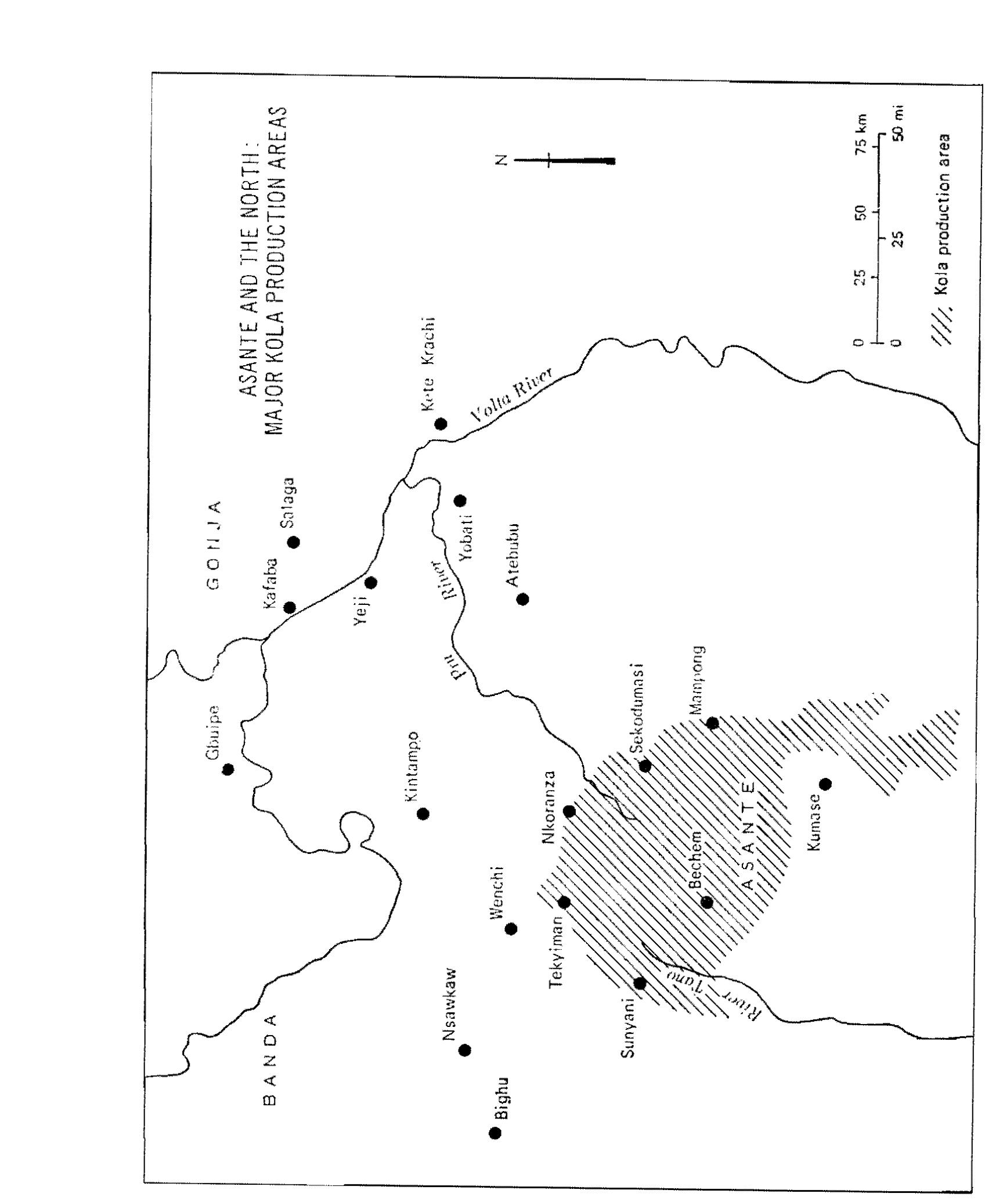 Figure 2 - Caravans of Kola: The Hausa Kola Trade 1700-1900