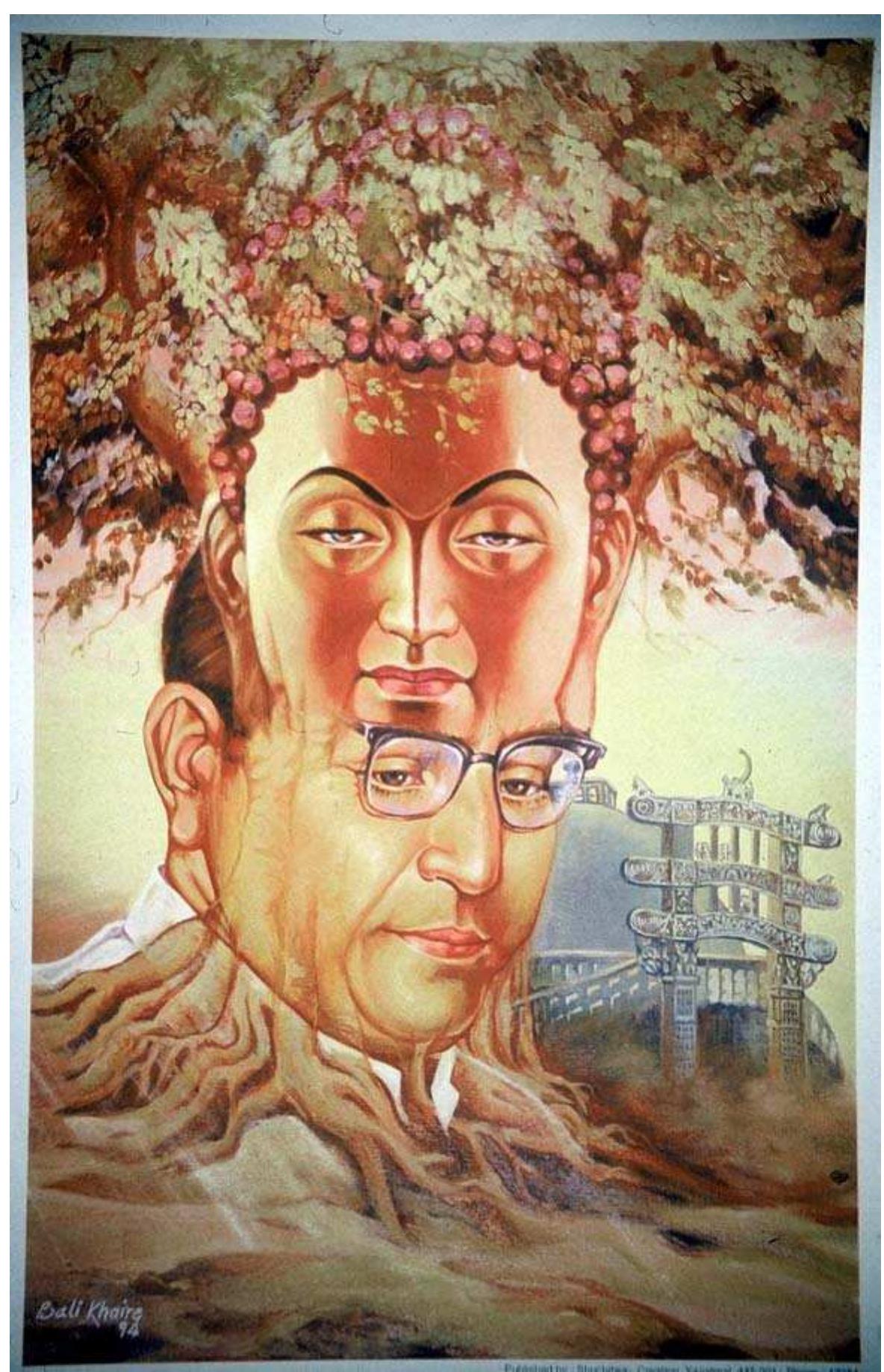 The bodhi tree, poster.