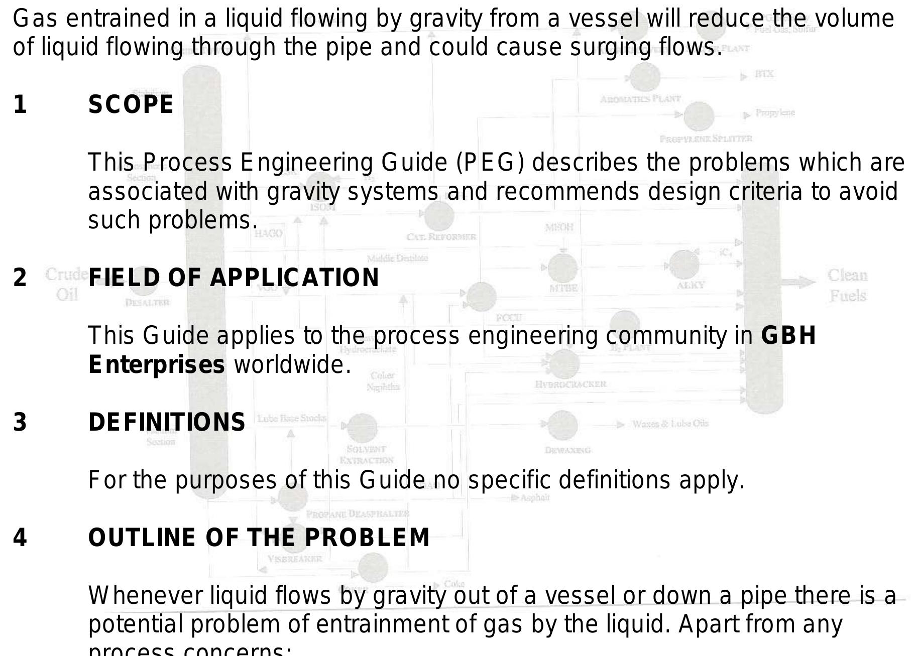 Figure 4 - Overflows and Gravity Drainage Systems