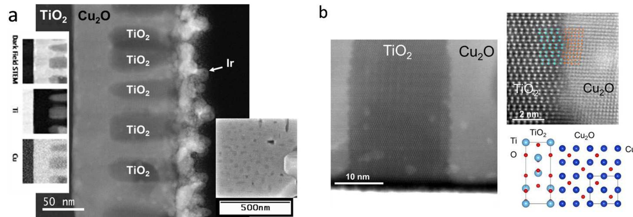 Cross-sectional microstructures of the nanocomposite film