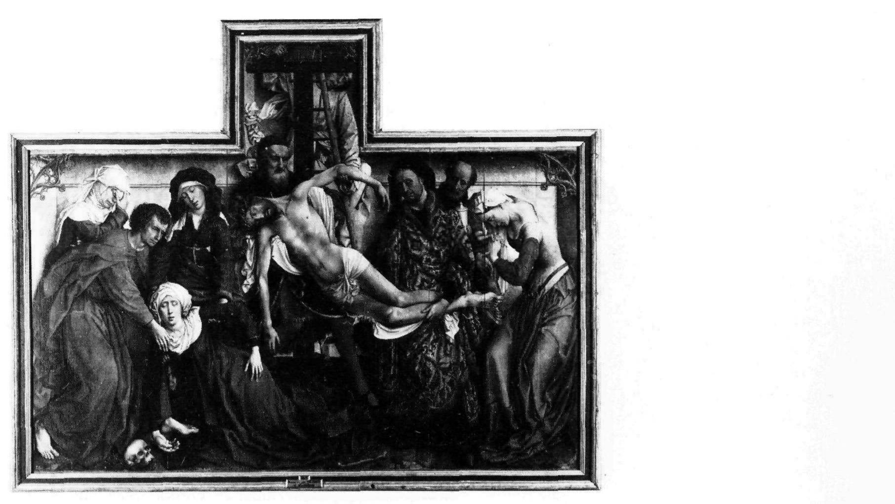 2 roger van der weyden, descent from the cross. madrid,