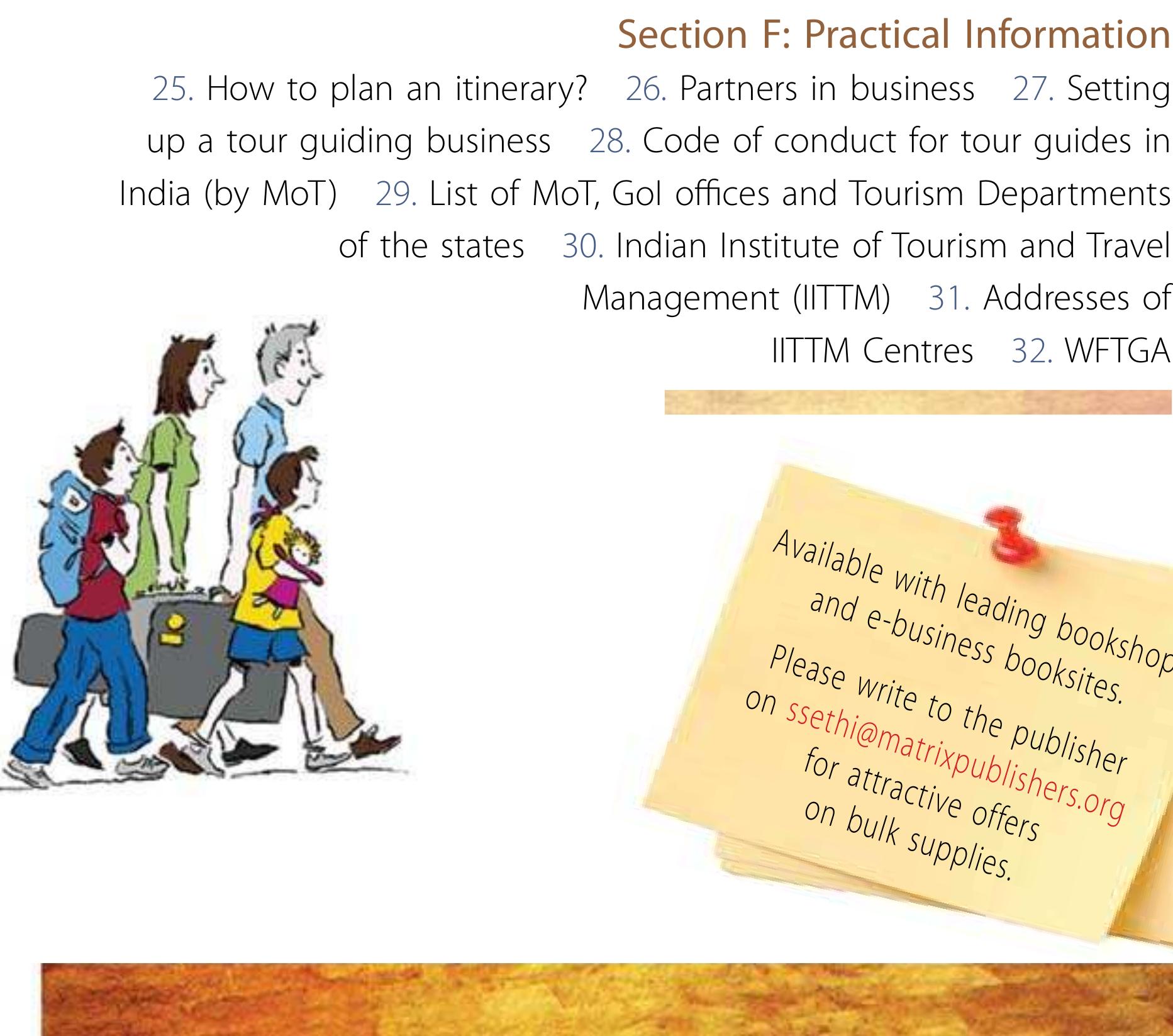 Figure 3 - Handbook for Tour Guides