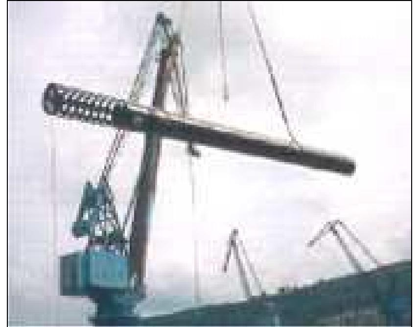The figure m11.39 shows the caissons at offshore platforms.