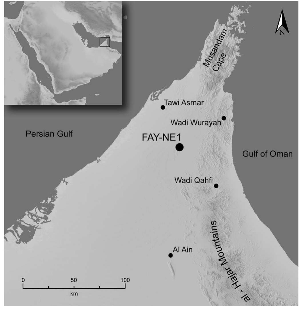 (PDF) The environmental context of Paleolithic settlement at Jebel Faya ...