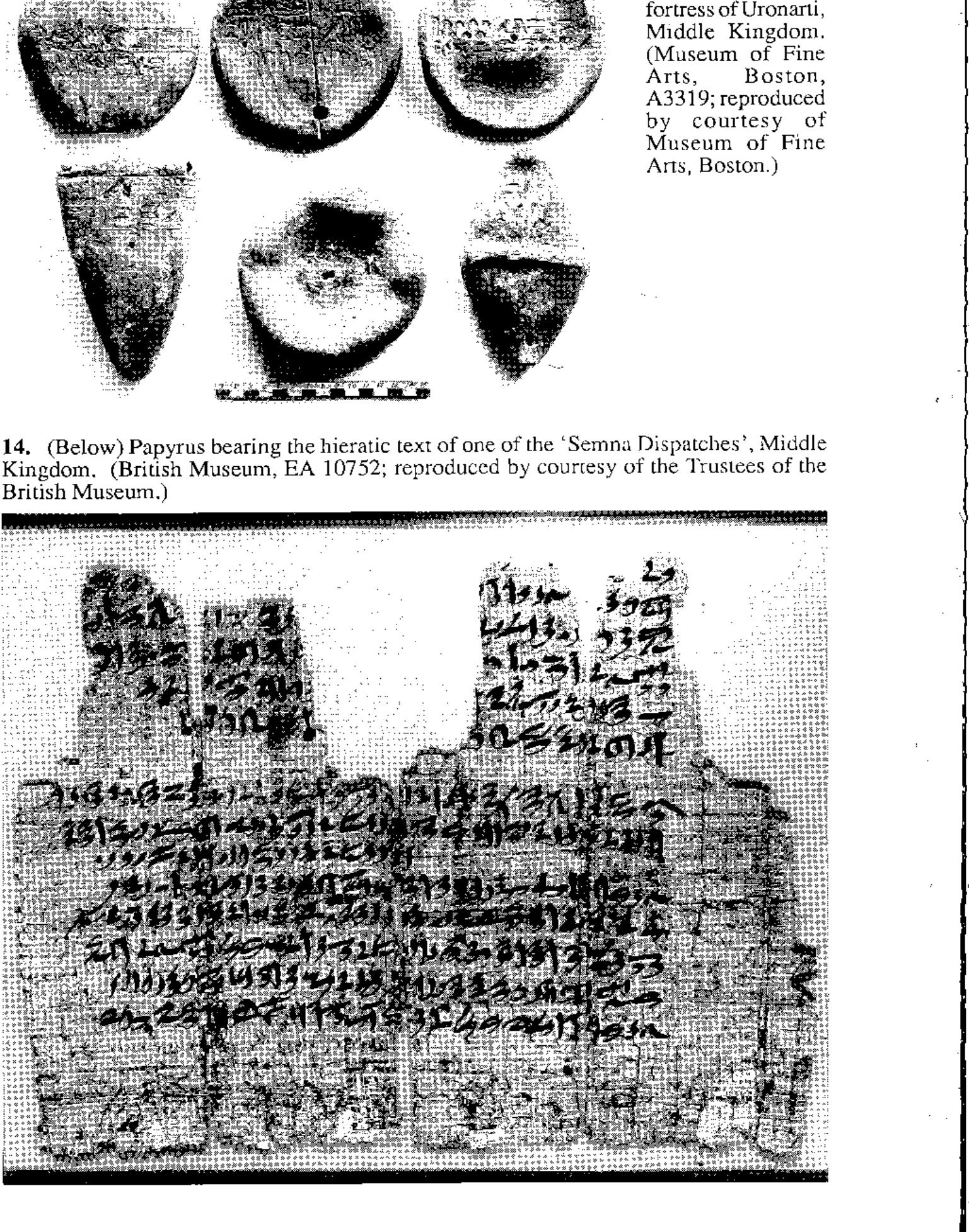 Figure 10 - Ancient Egyptian Warfare and Weapons