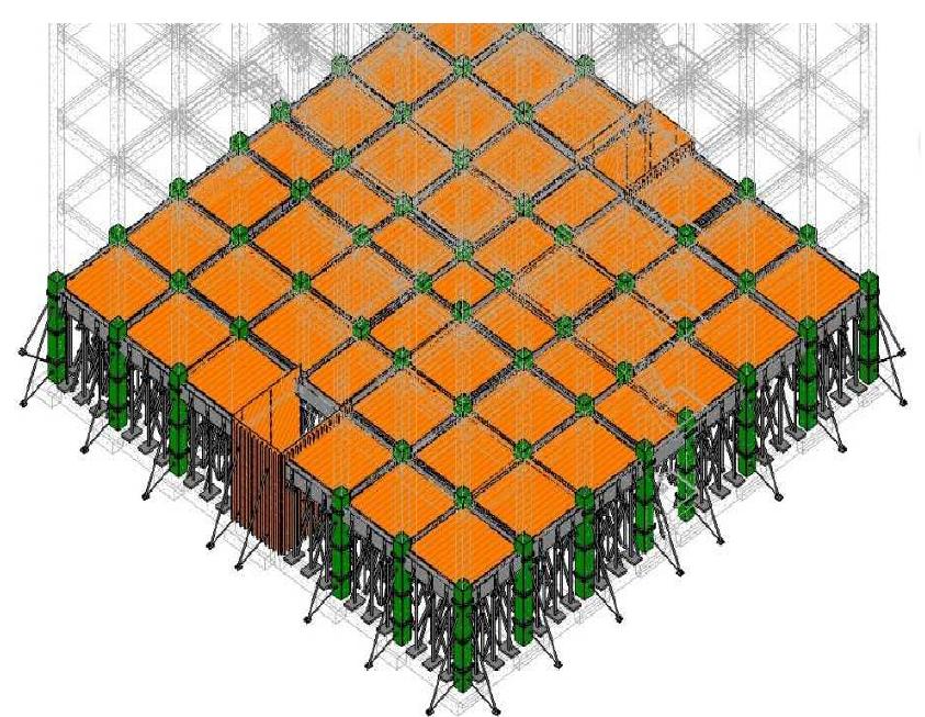 System formwork revit family (metal formwork).