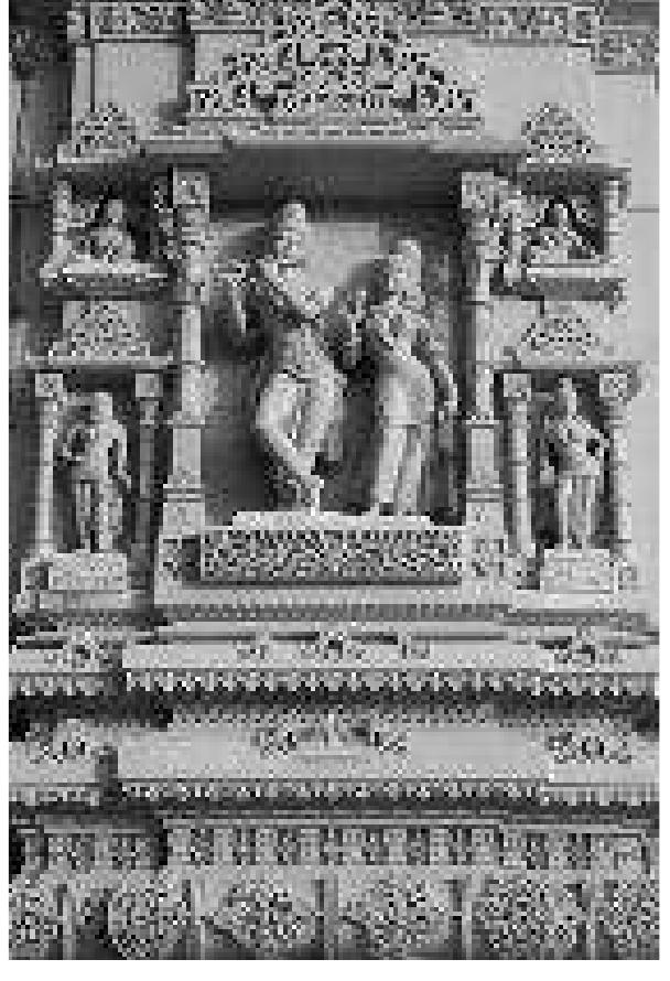 R aedicular patterns forming niches for figures at