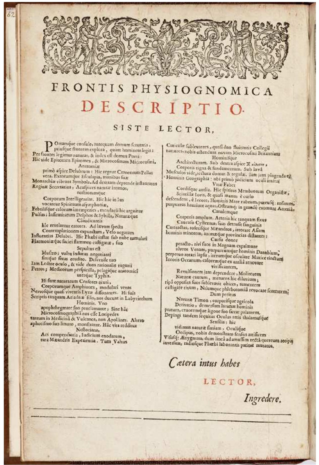 Figure 6 - from Anatomy, Bloodletting and Emblems: