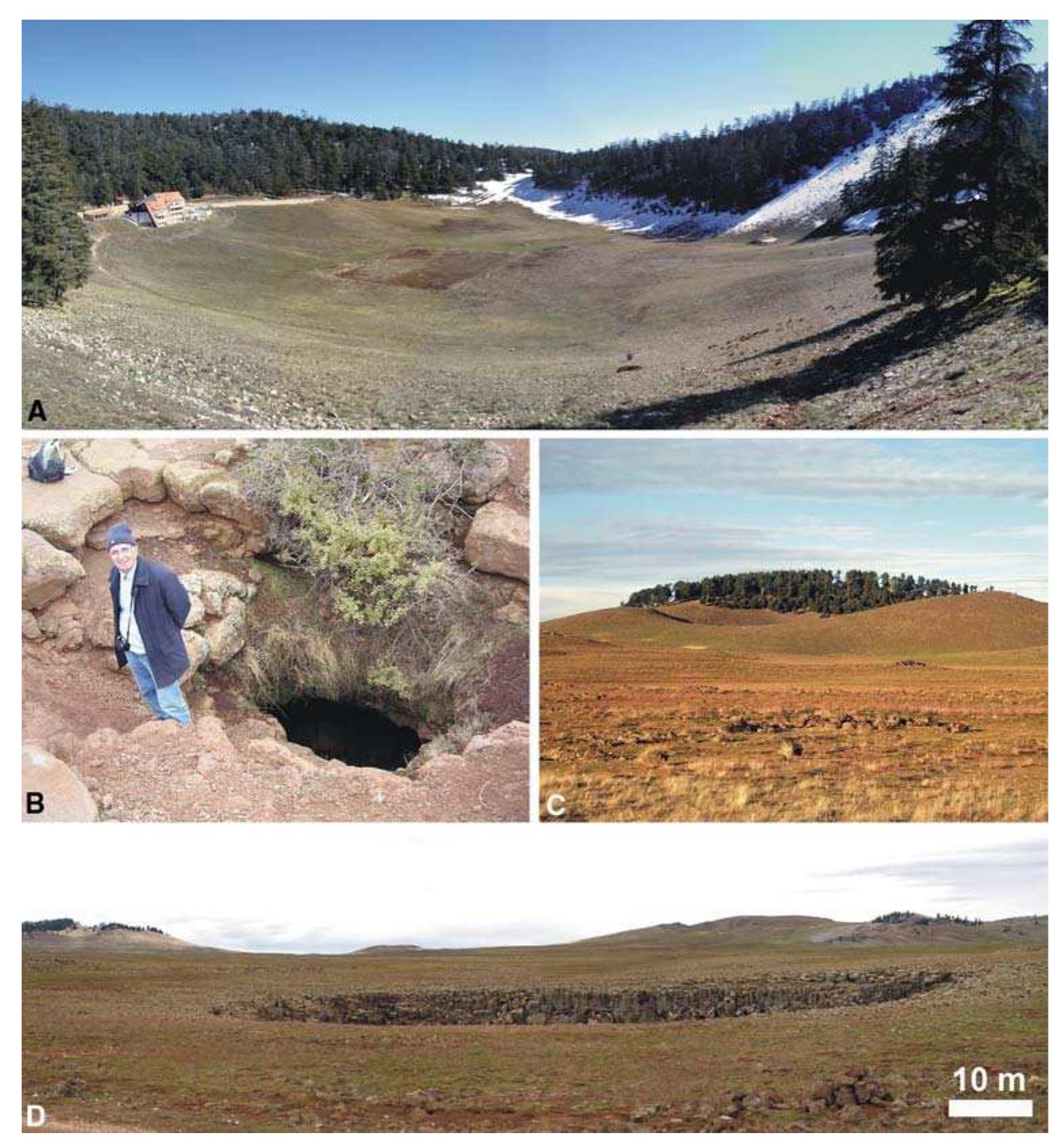 The first two are probably the best preserved volcanoes of