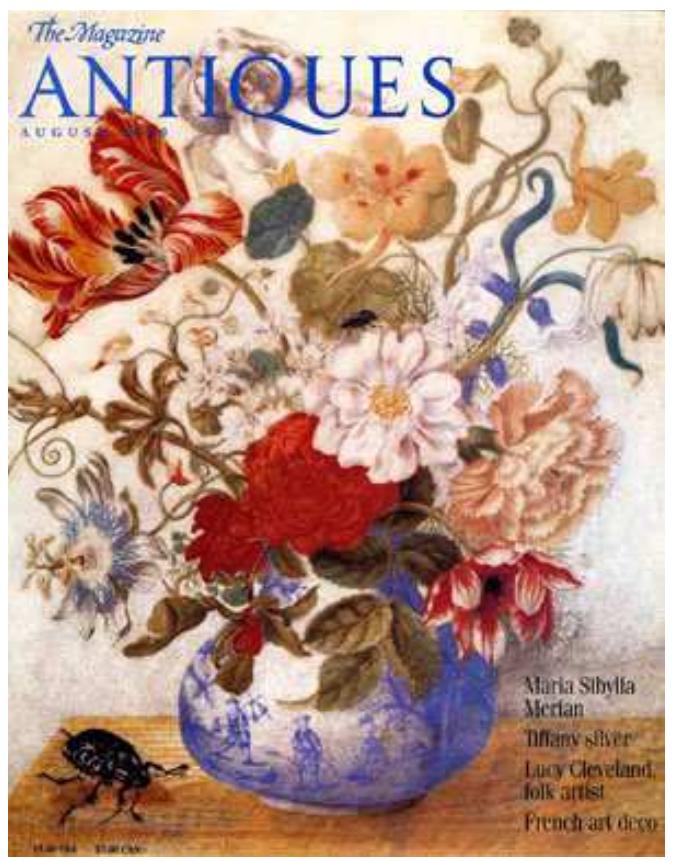 Maria sibylla merian artist - naturalist magazine antiques,