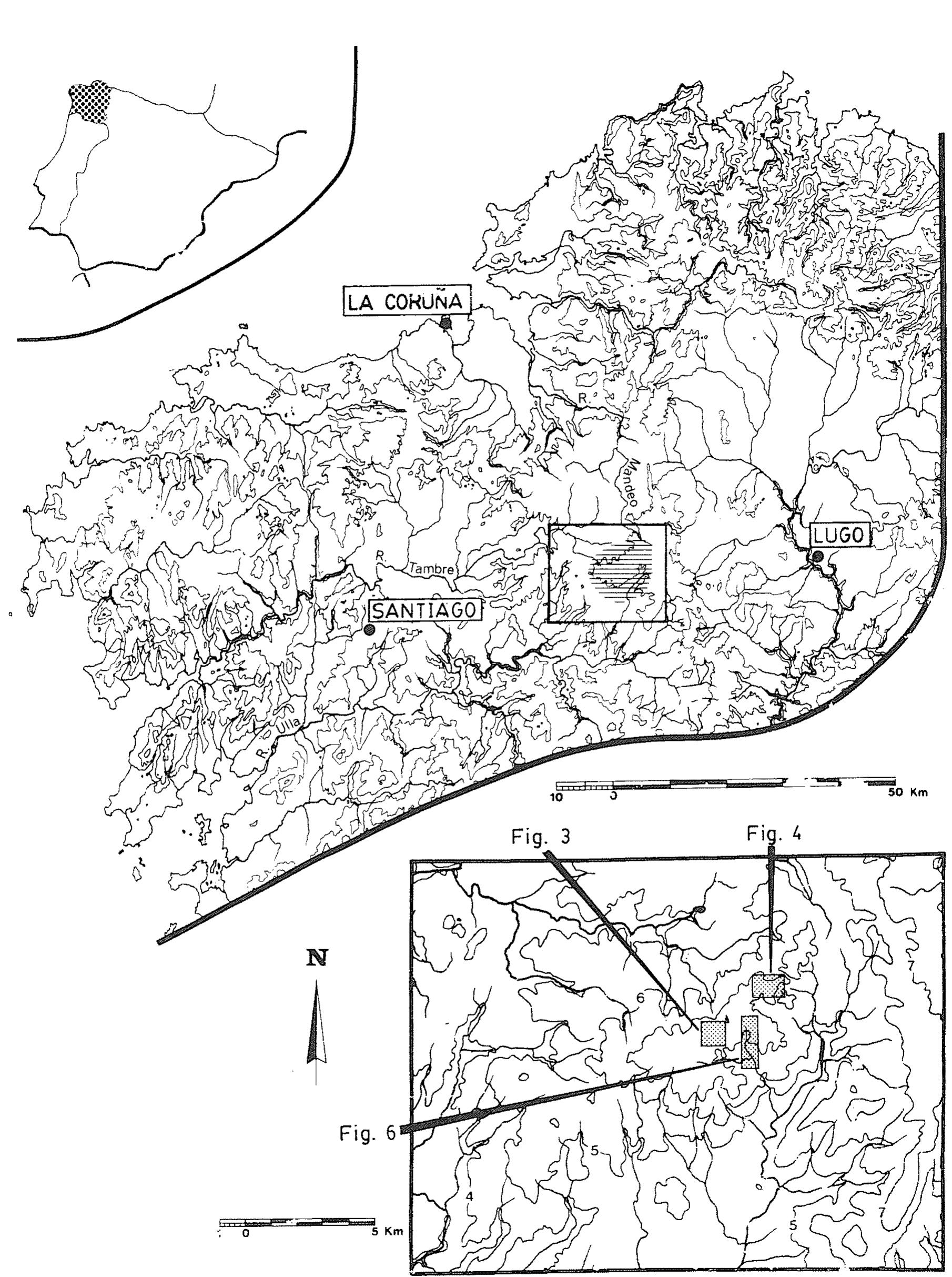1. situacién de los ejemplos utilizados en las figuras 3, 4