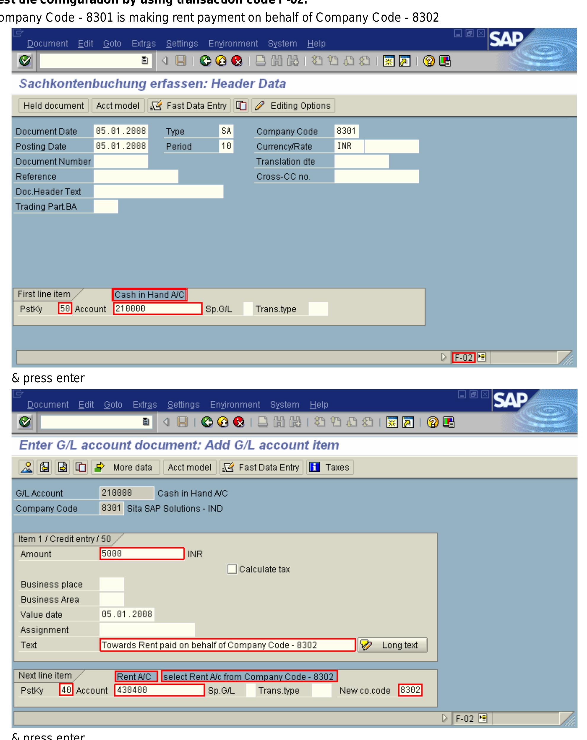 (PDF) Cross Company Code Transactions