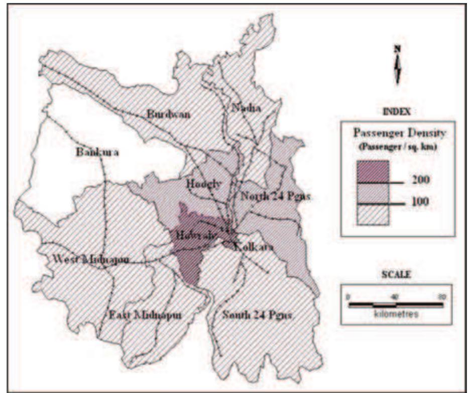 Passenger pressure map