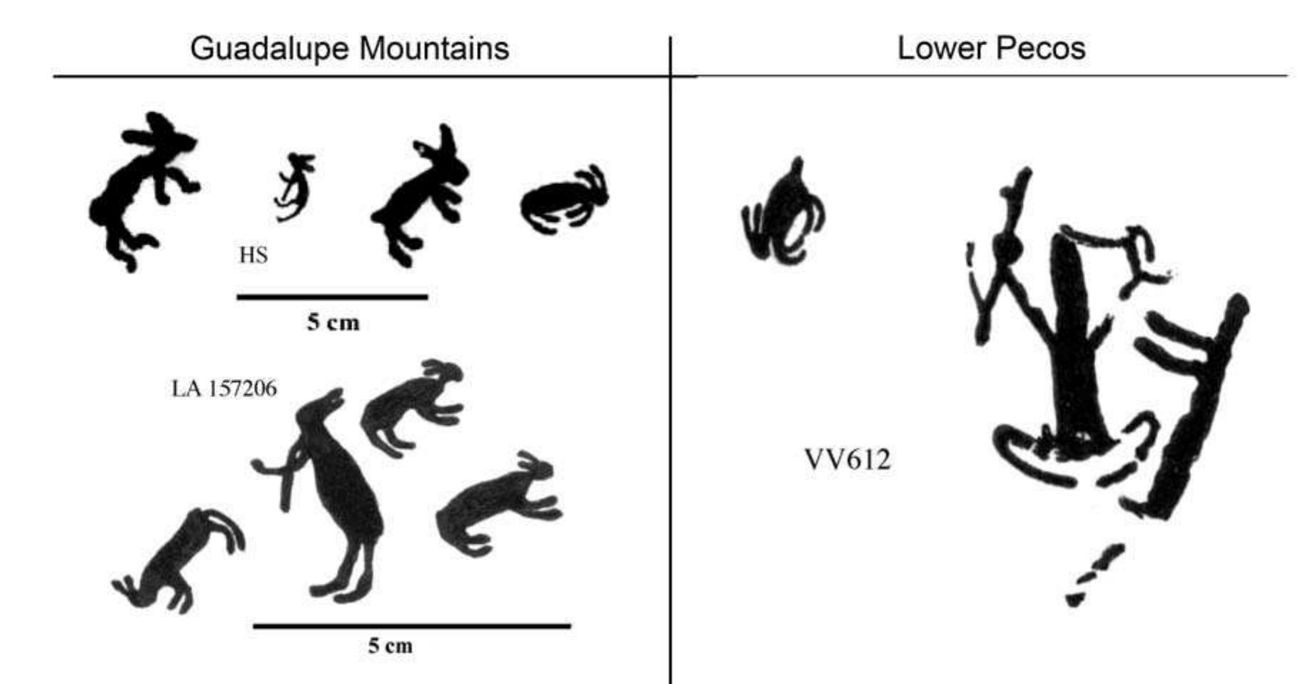 Guadalupe and lower pecos elements compared: rabbits.