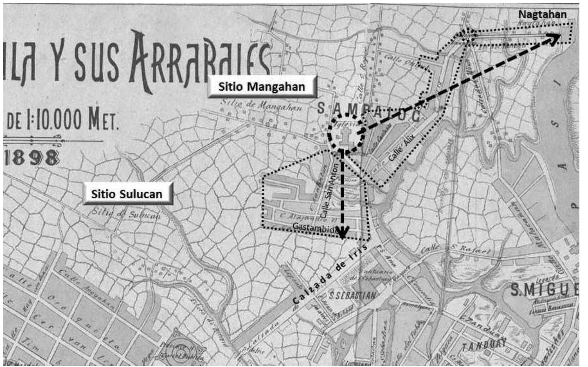 Figure 8 - from Where is Sampaloc? Cartographic Reflections