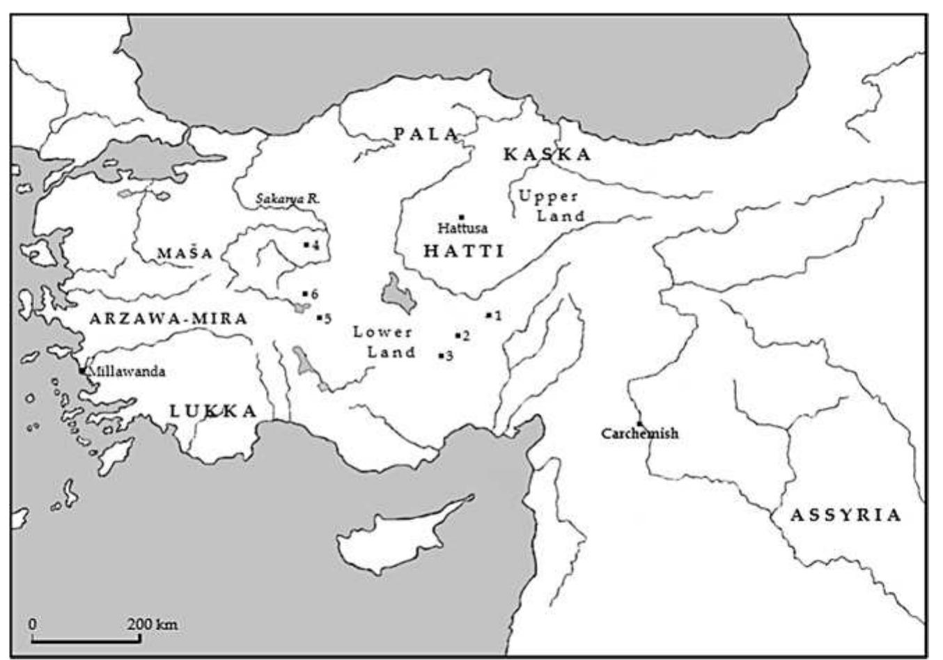 Figure 1 - from Towards a Reconstruction of Hittite