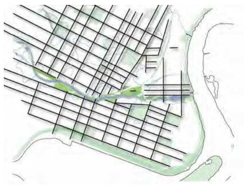 Claisebrook park: a proposal for a linear park system, the