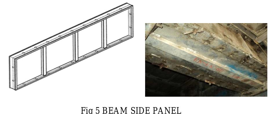 2) prop head for soffit beam:- it forms the soffit eam. it