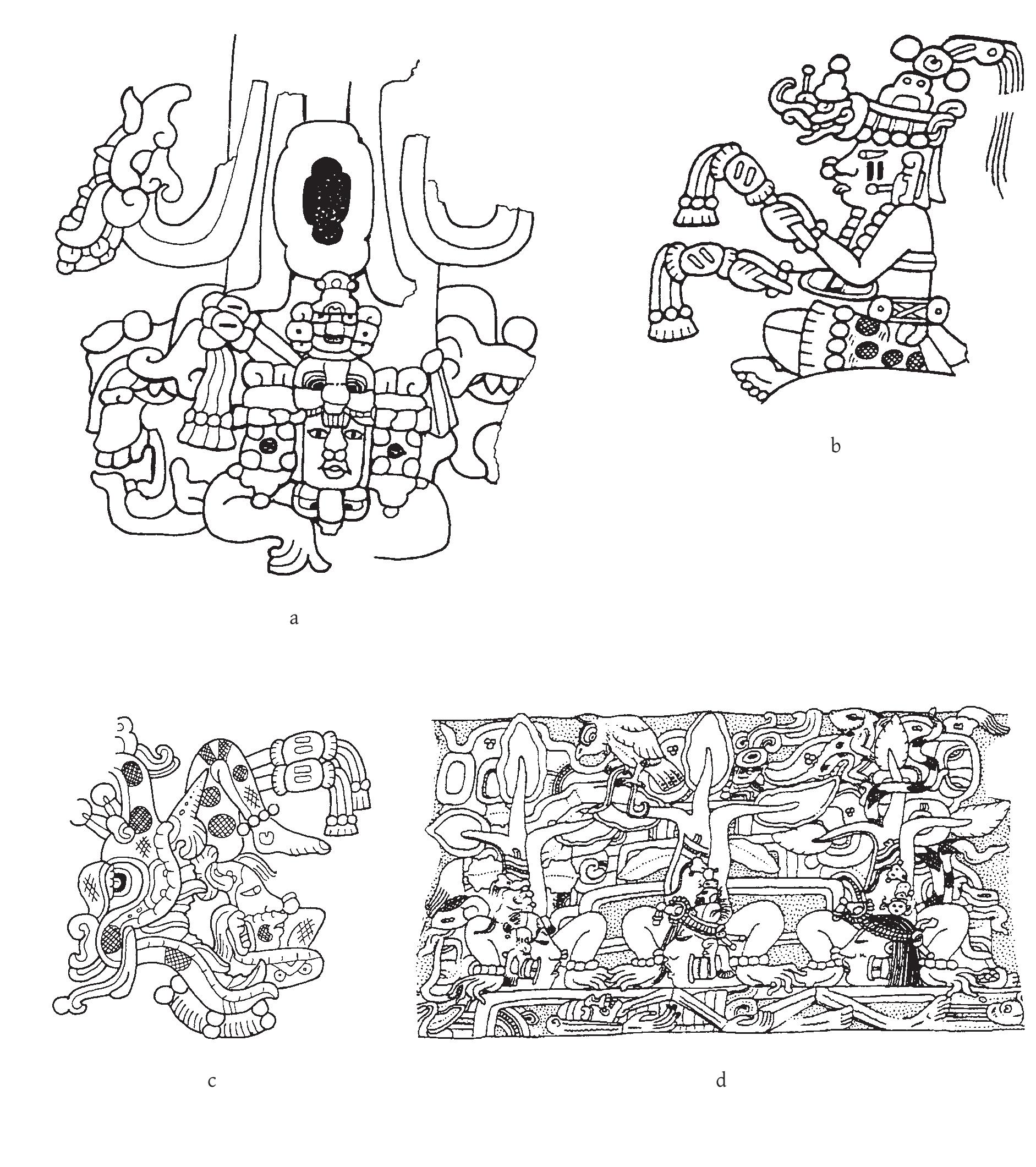 Figure 9 - The Classic Maya Temple: Centrality, Cosmology