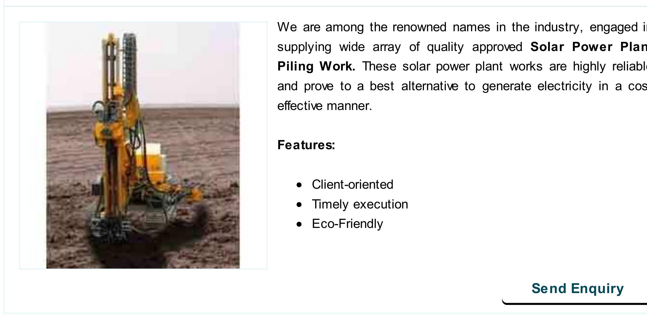 Solar power plant cabling and electrical work contractor our