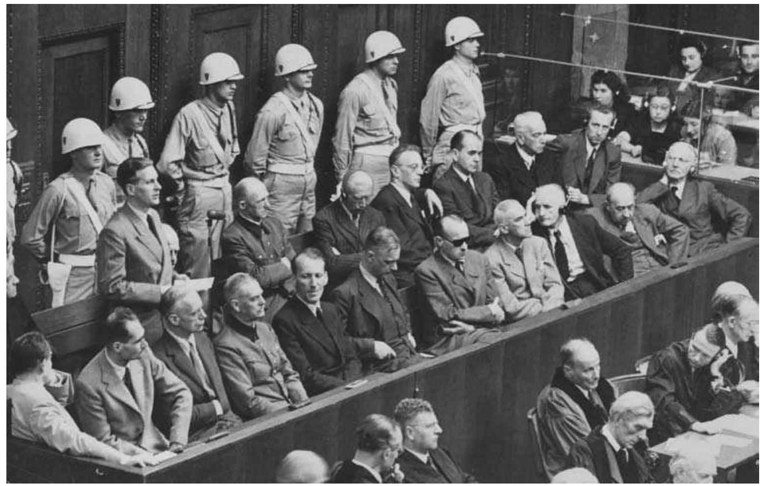 2. the nuremberg trials of nazi war criminals applied the