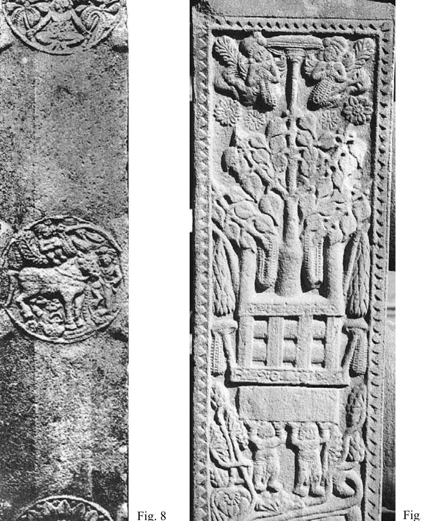 Iconic sign of horse. safici stiipa 2, railing uprights, 2nd