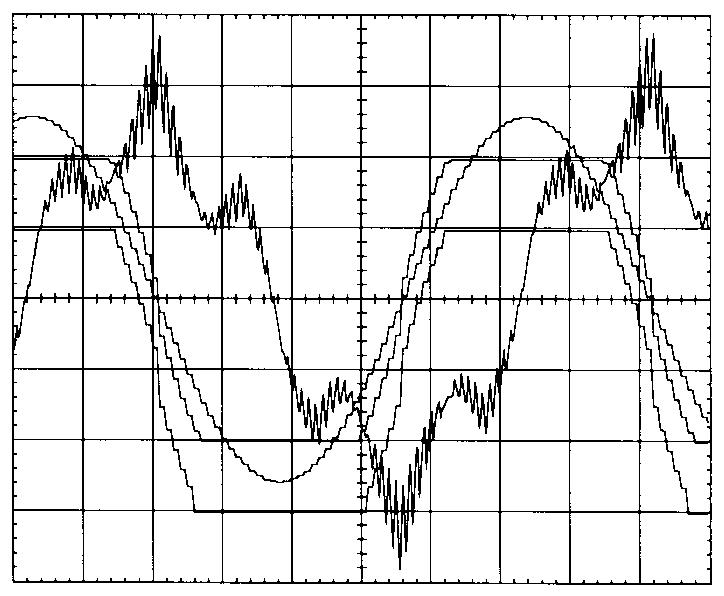 Experimental dpwm1 modulation wave, modulation signal previ-