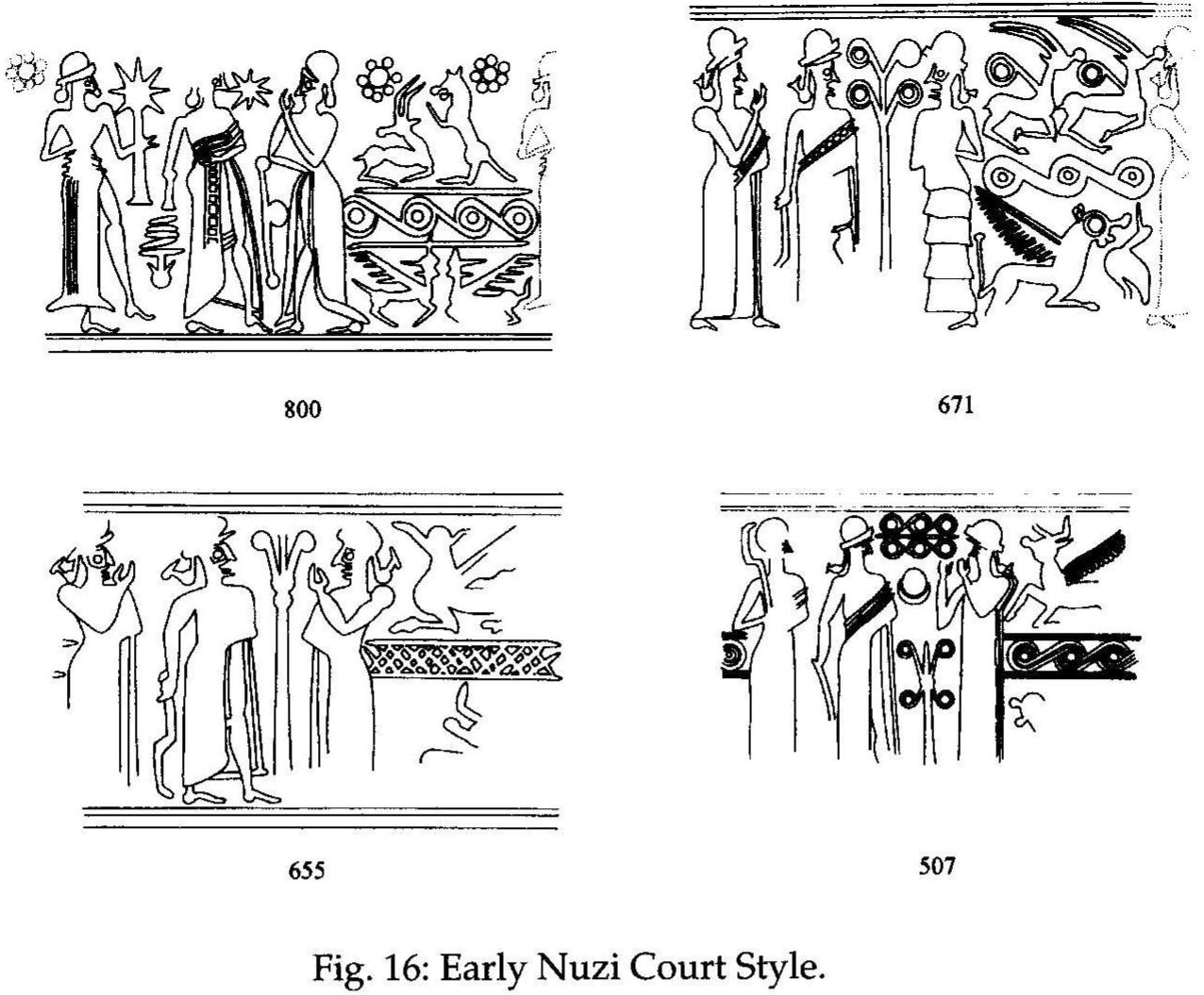 (harvard semitic museum/iraq museum; drawings from stein