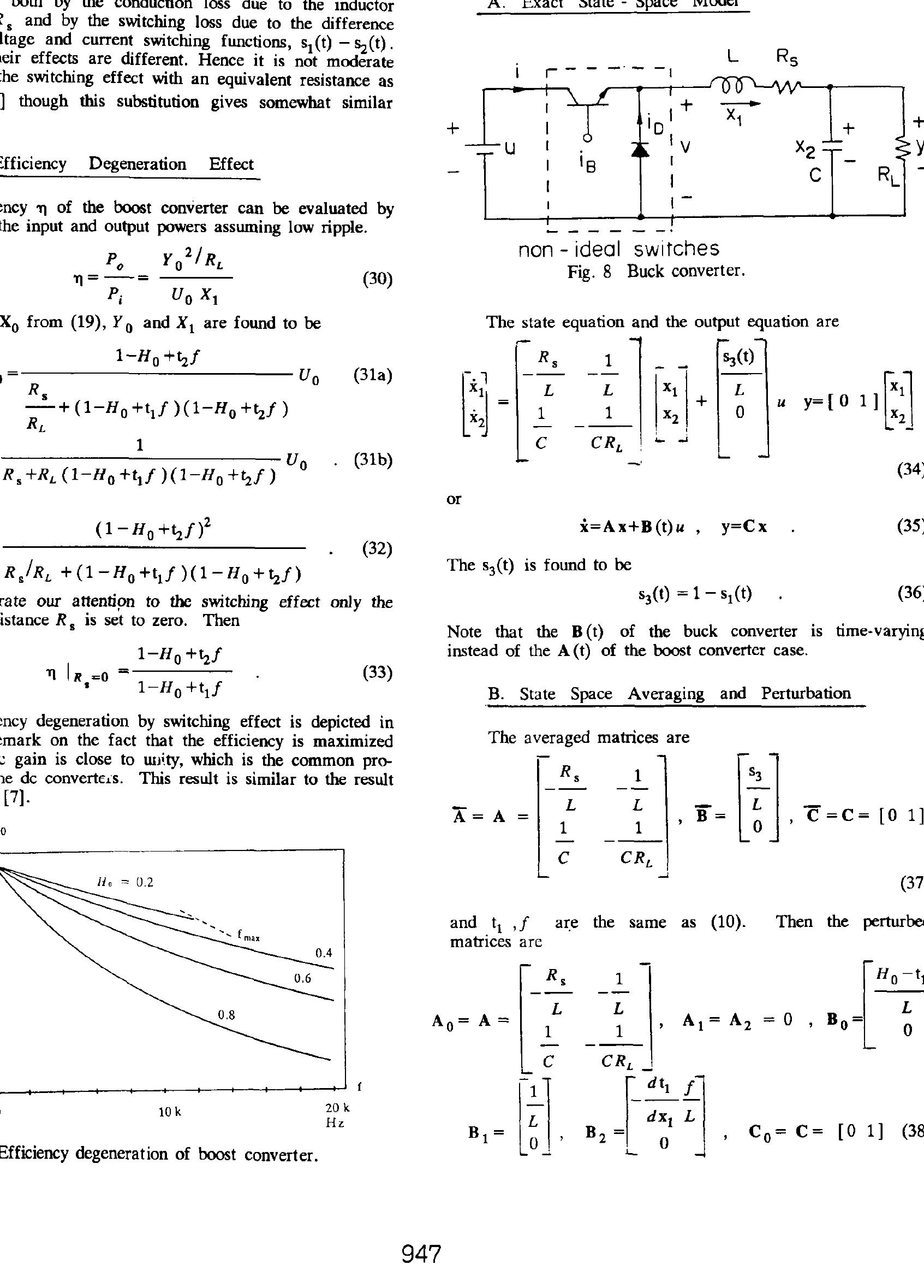 The buck converter as shown in fig. 8 is modeled. the