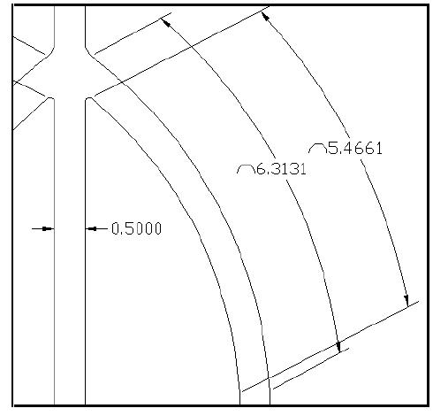 Figure 5 - Microfluidic Photomask Design using CAD Software